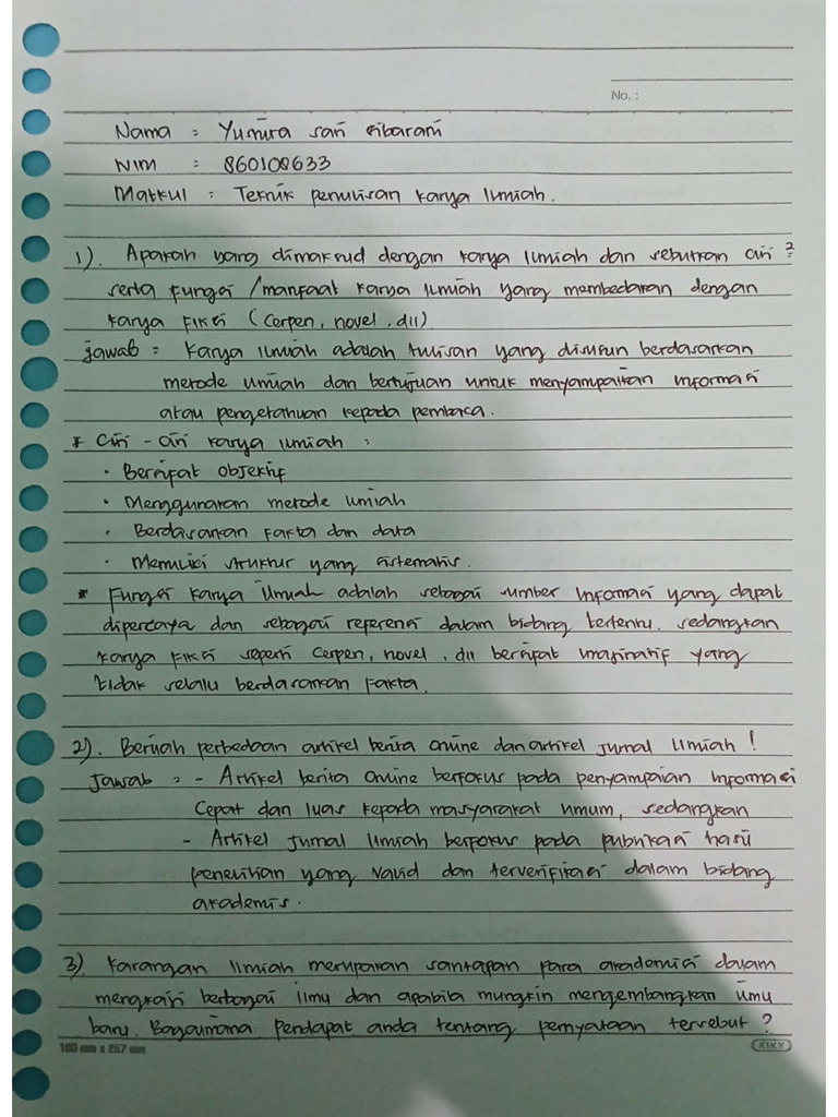 Yusnita Sari Sibarani | PDF