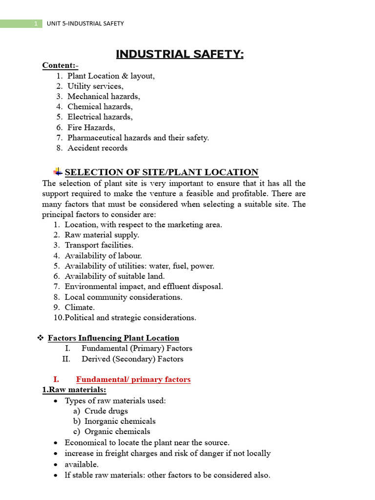 UNIT 5 INDUSTRIAL SAFETY - Batch Compress | PDF | Fires | Combustion