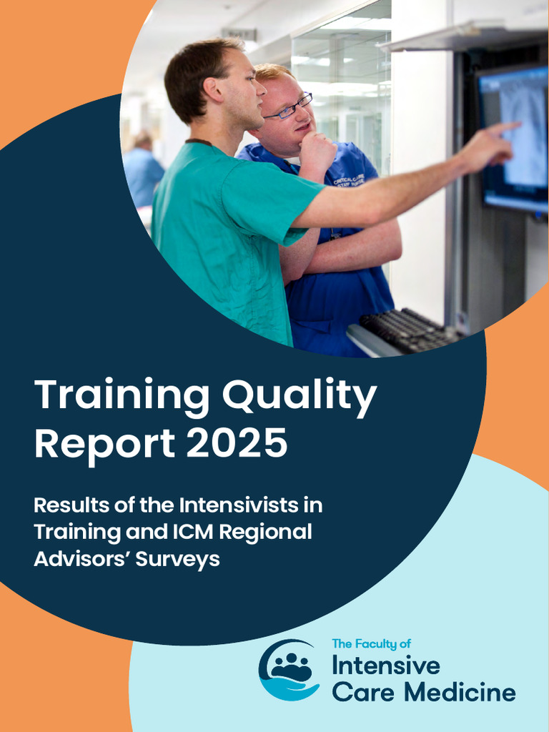 2025 Training Quality Report for ICM | PDF | Intensive Care Medicine ...