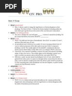 FRCP Chart | PDF | Federal Rules Of Civil Procedure | Discovery (Law)