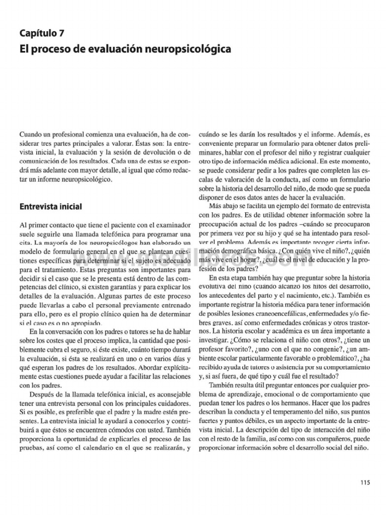 Capîtulo 7. Evaluaciôn y Ejemplos de Informaciôn | PDF