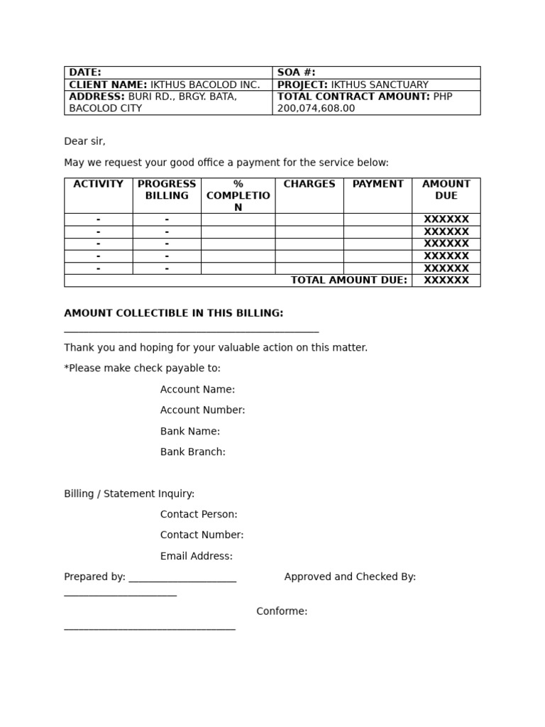 Progress Billing | PDF