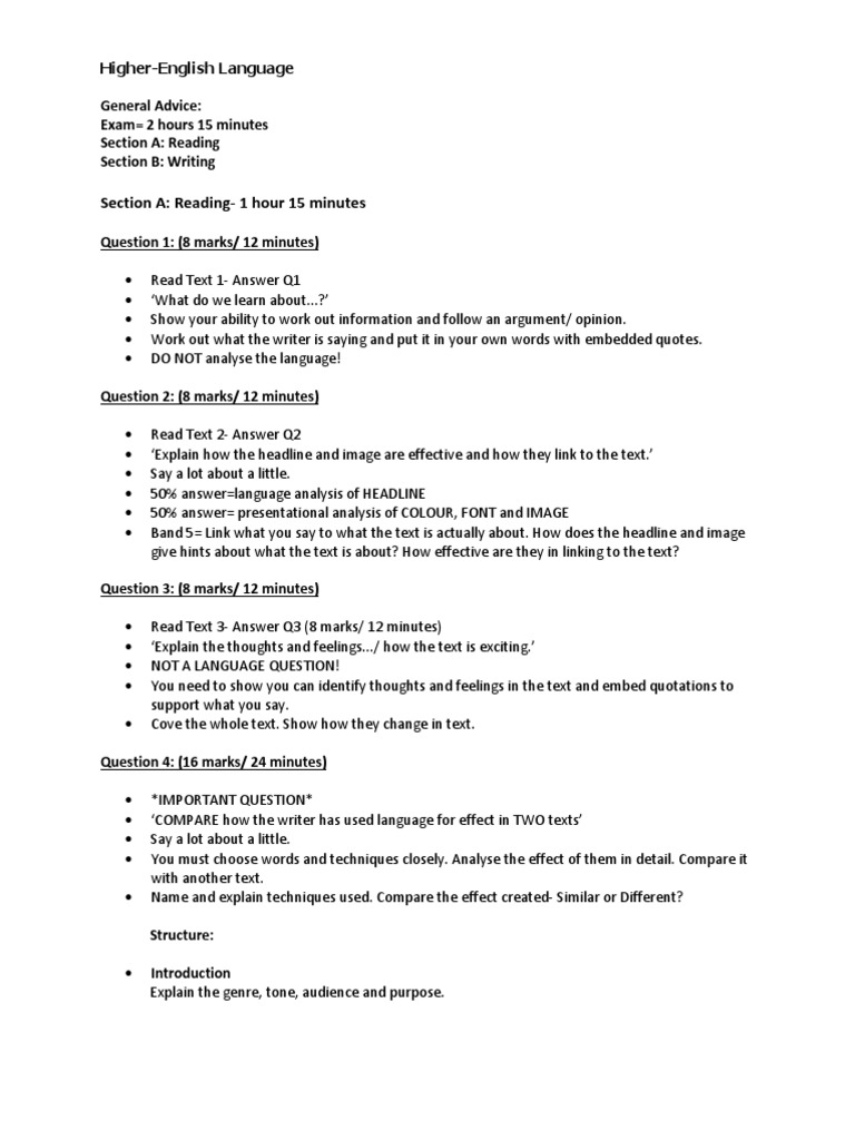 english-language-exam-tips-pdf-paragraph-cognition