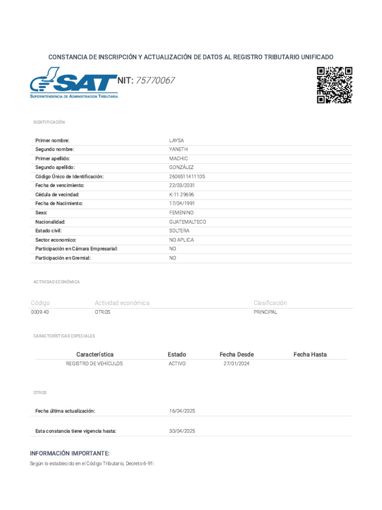 Rtu Laysa Machic | PDF