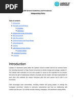 Safeguarding Policy Example Statement | PDF | Policy | Social Ethics