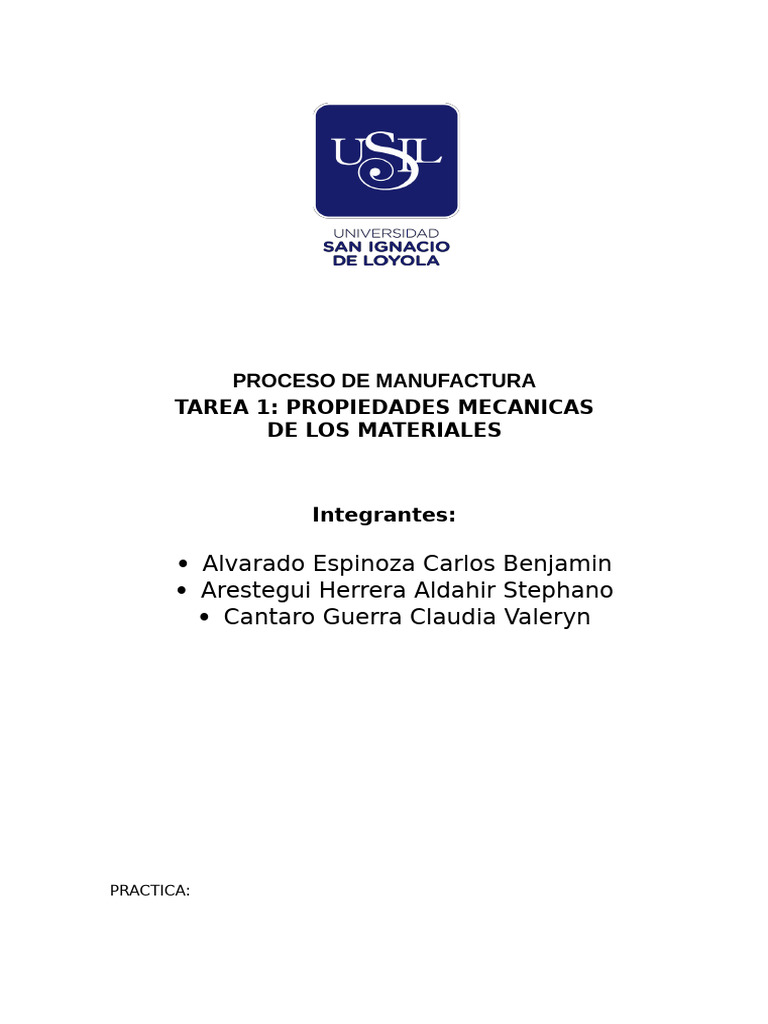 Arestegui Aldahir Tarea1 | PDF | Resistencia a la tracción ...