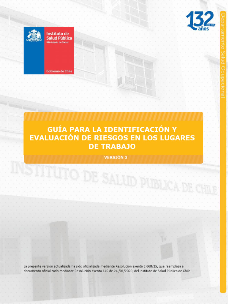 Guia-Técnica - Iper - Isp v3 | PDF | Riesgo | Evaluación de riesgos