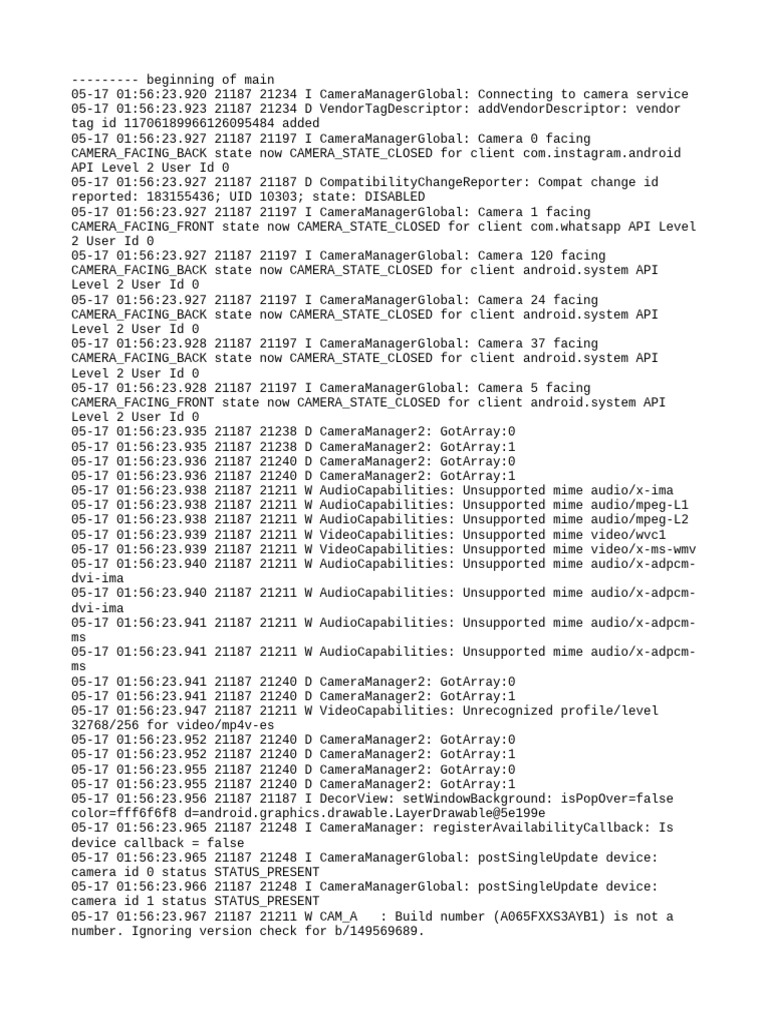 logcat1747421783816 | PDF | Unix | Software Engineering