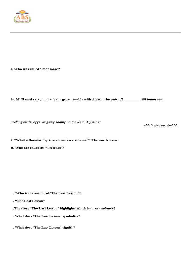 Xii Eng - Holiday Assignment (2025 - 2026) | PDF | Poetry