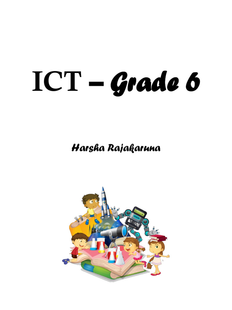 Grade 6 Unit 1 | PDF | Computer Data Storage | Input/Output