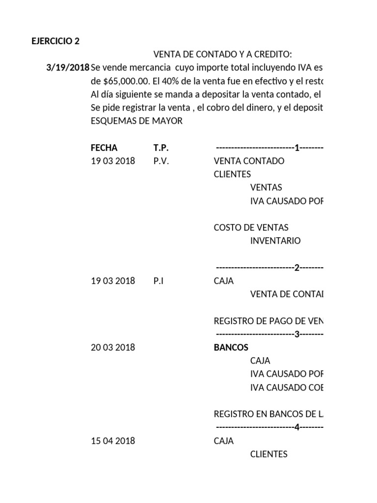 31 Ago 2024 Ejercicios para Alumnos CXC Iva | PDF | Impuesto al valor agregado | Bancos