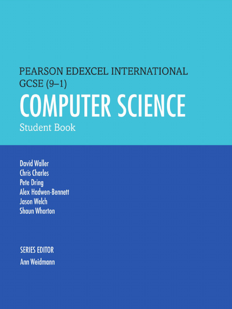 Pearson Edexcel International GCSE (9-1) Computer Science Student Book Ebook | PDF