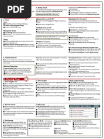MESBG Cheat Sheet | PDF | Shield | Spear