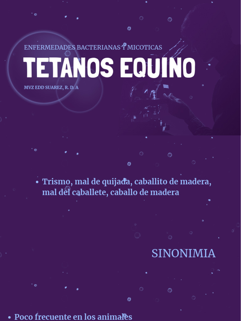 Tetanos | PDF