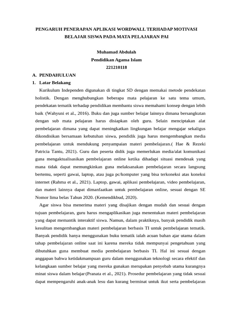 UAS MPK ABDULAH | PDF