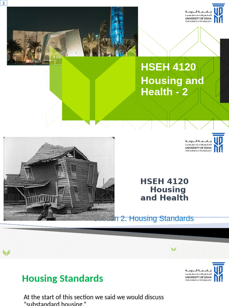Section 2 Housing Standards | PDF | Hazards | Risk
