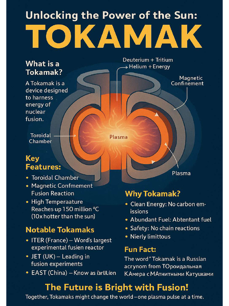 Poster Tokamak | PDF
