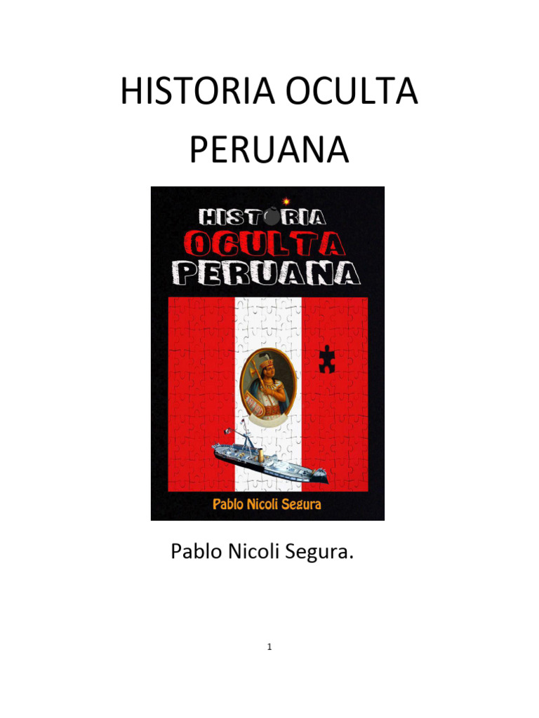 14 Libro Historia-Oculta Peruana Nicoli PDF | PDF | Imperio Inca ...