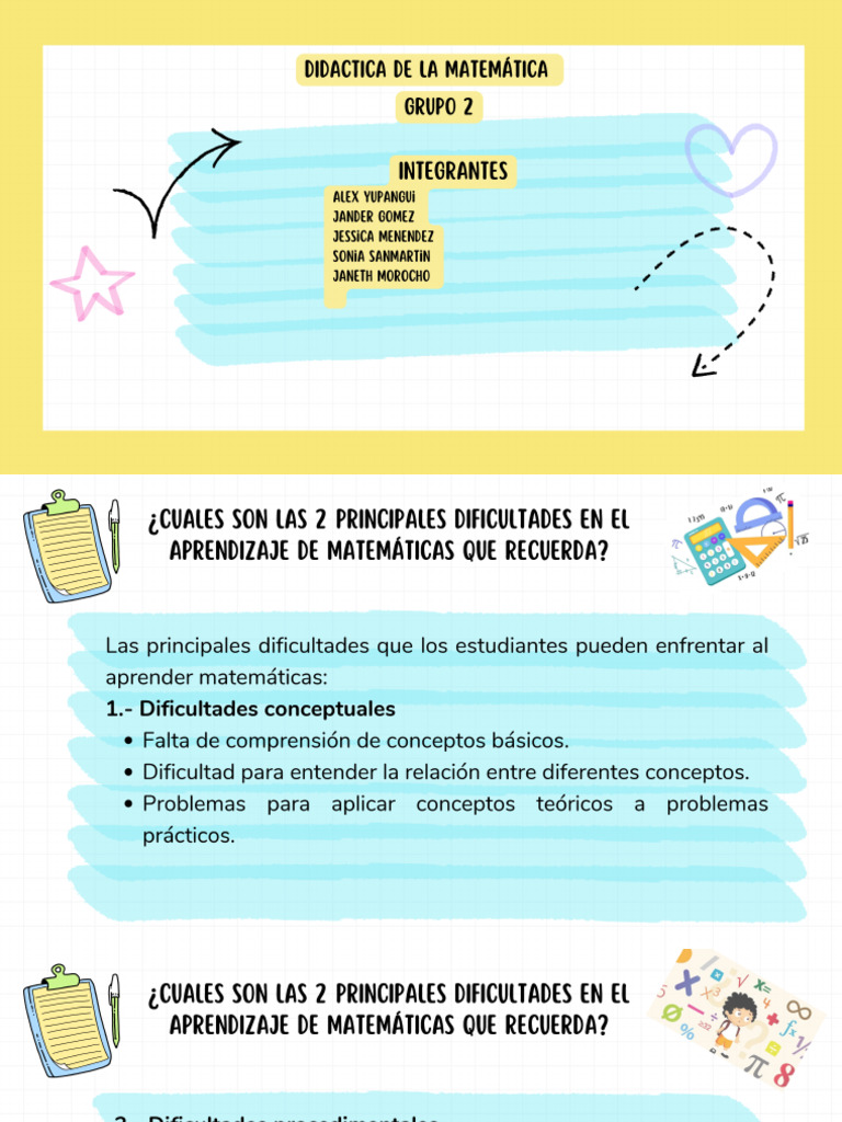 Exposicion de Matematica | PDF