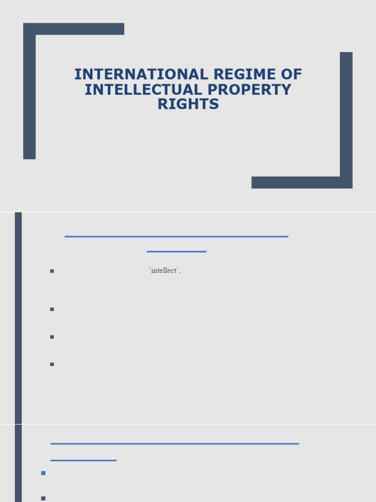 Economic and Patent Law Ppts | PDF | World Intellectual Property ...