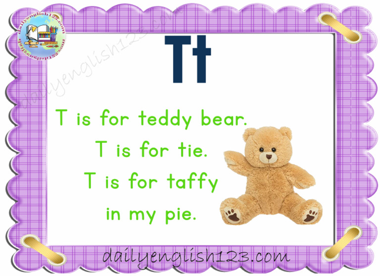 Alphabet Poem 20 | PDF