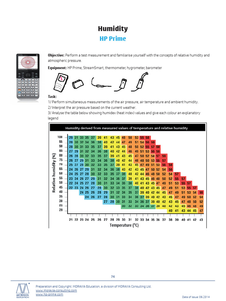 12 142 HP Prime Exercises Humidity 1 | PDF | Humidity | Applied And ...