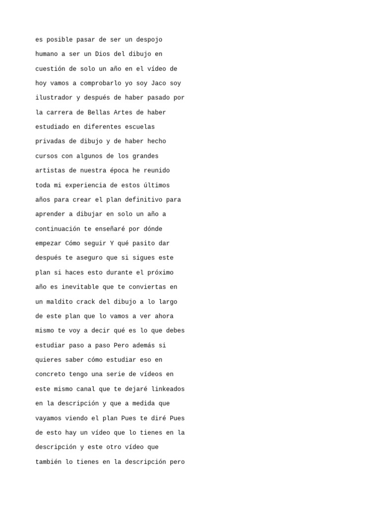 [Spanish (auto-generated)] PLAN DE 1 AÑO para APRENDER A DIBUJAR ...