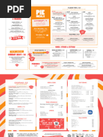 Pieminister Menu Highlights | PDF
