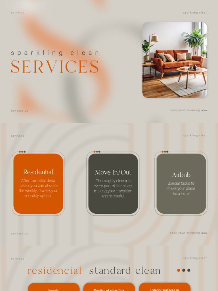 Sparkling Clean Services | PDF