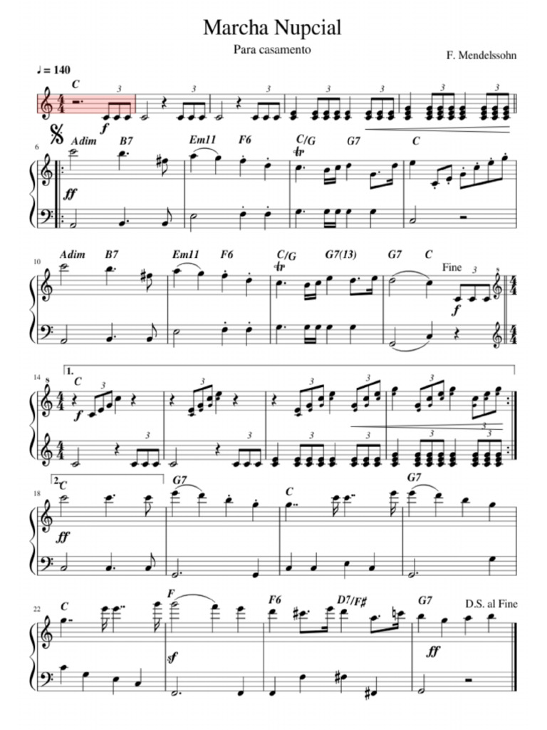 Marcha Nupcial | PDF