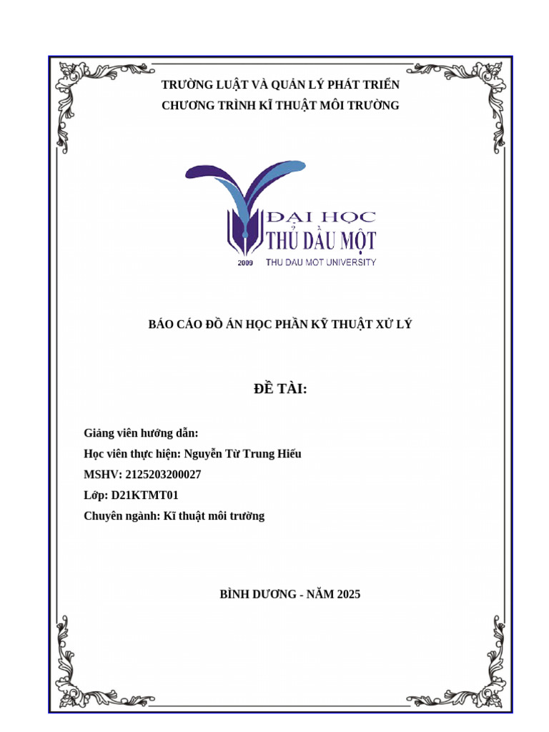 Form Muc Luc Tu Dong | PDF