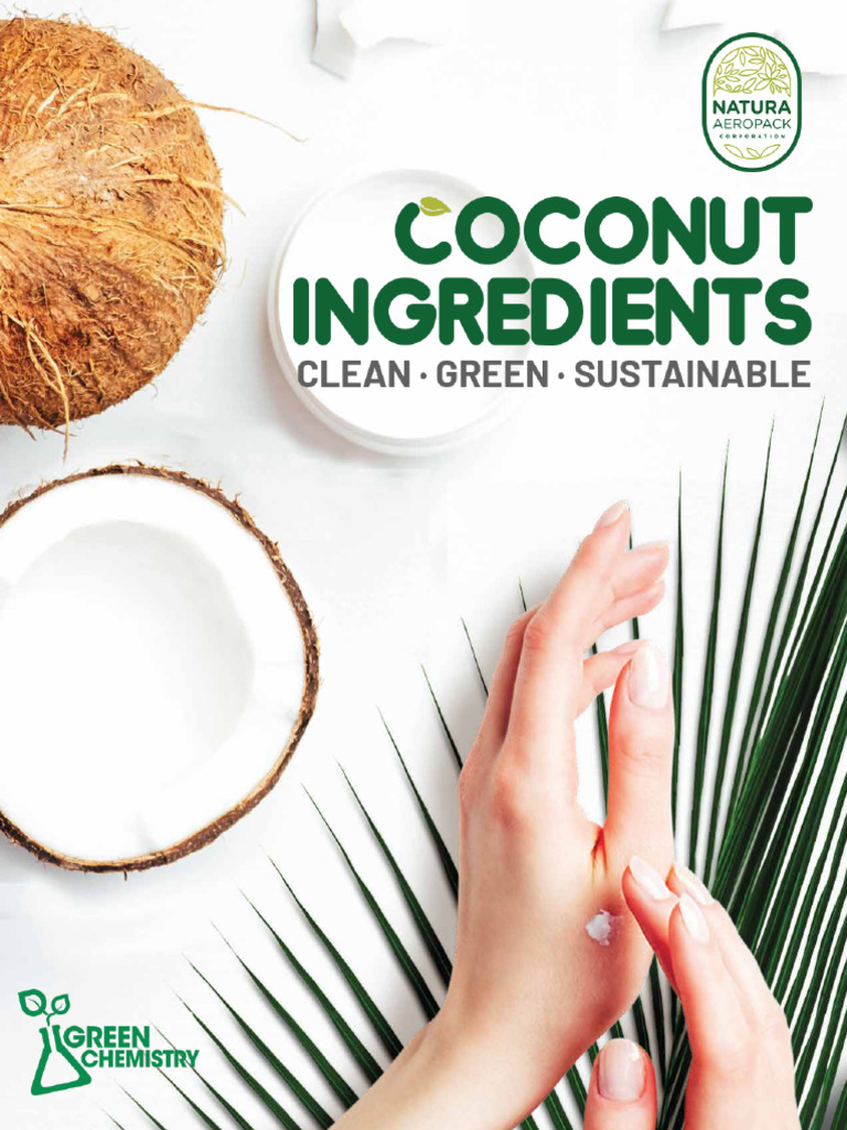 Coconut Ingredients Folder | PDF | Soap | Surfactant