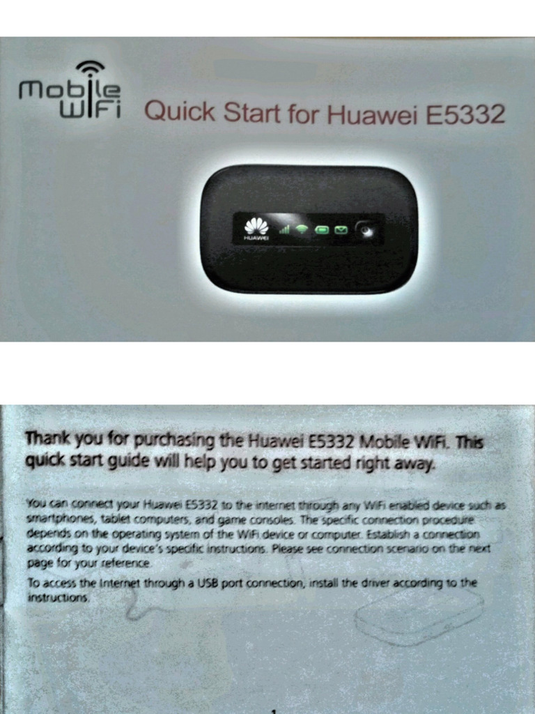 Instrukcja Huawei | PDF