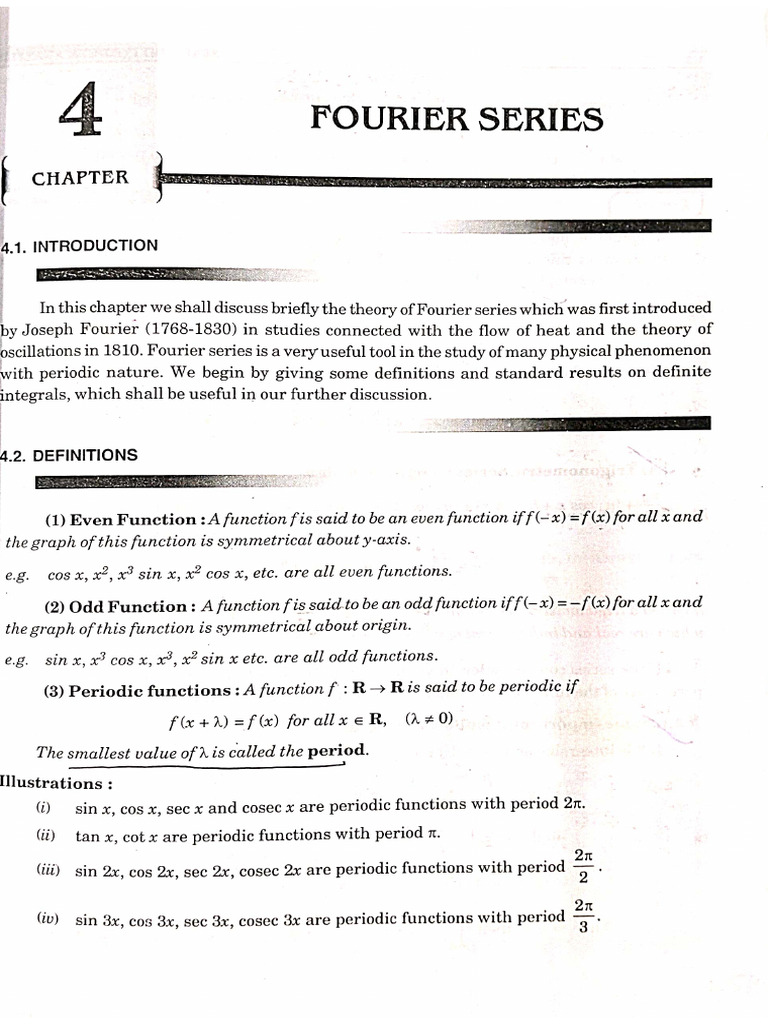 Fourier Series | PDF