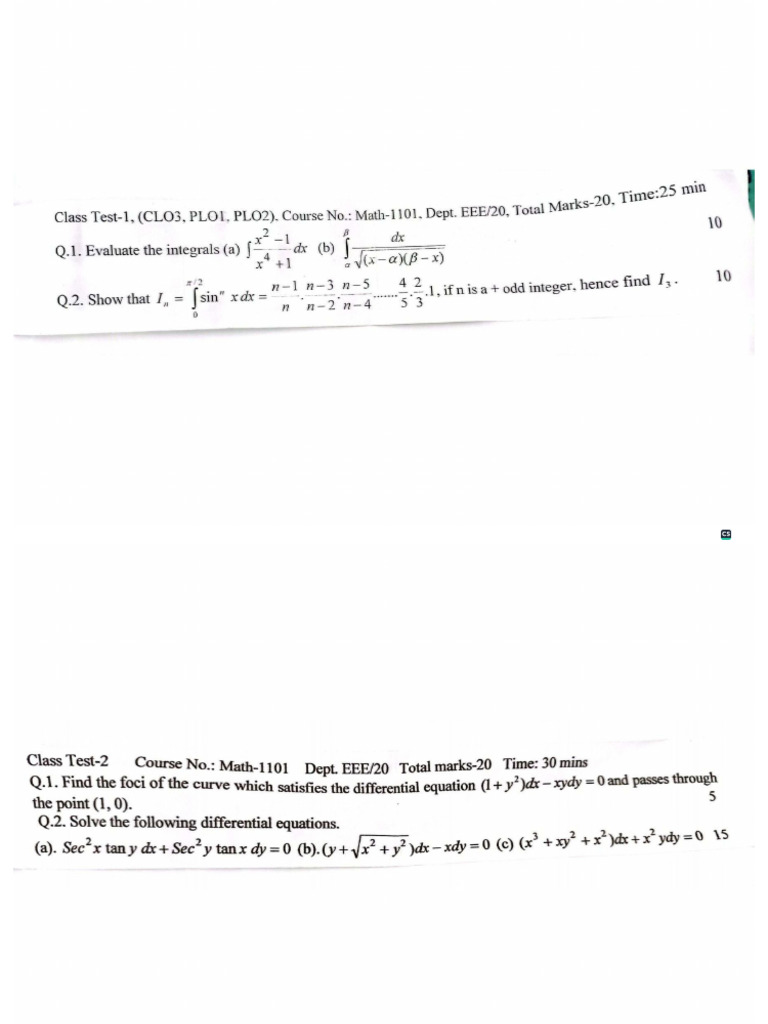 CT Questions PDF | PDF
