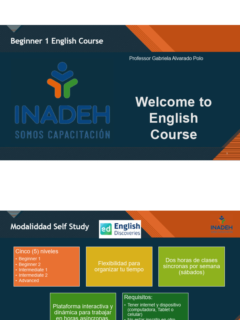 Beginner 1 English Course | PDF | Informática