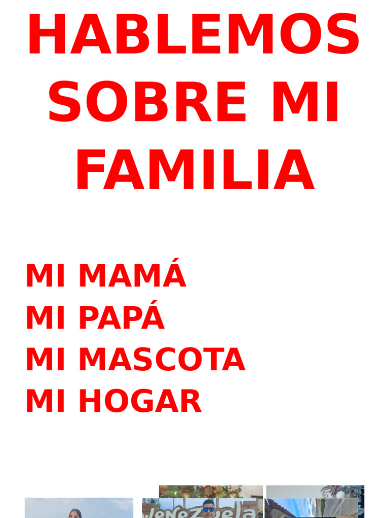 Mi Familia | PDF