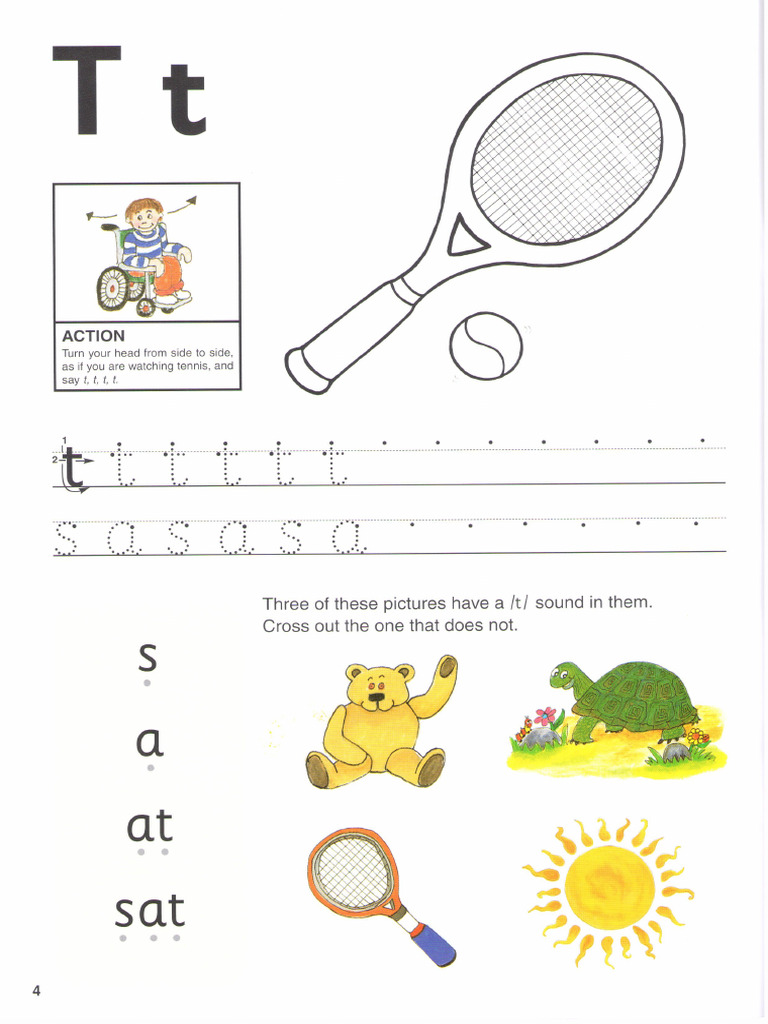 Extracted Pages From Jolly-Phonics-Pupil-Book-1 | PDF