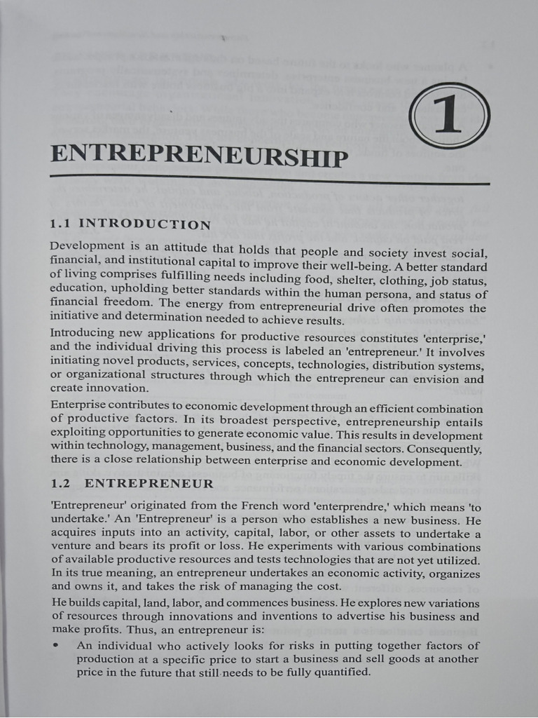 Unit 1 - Chapter 1 | PDF