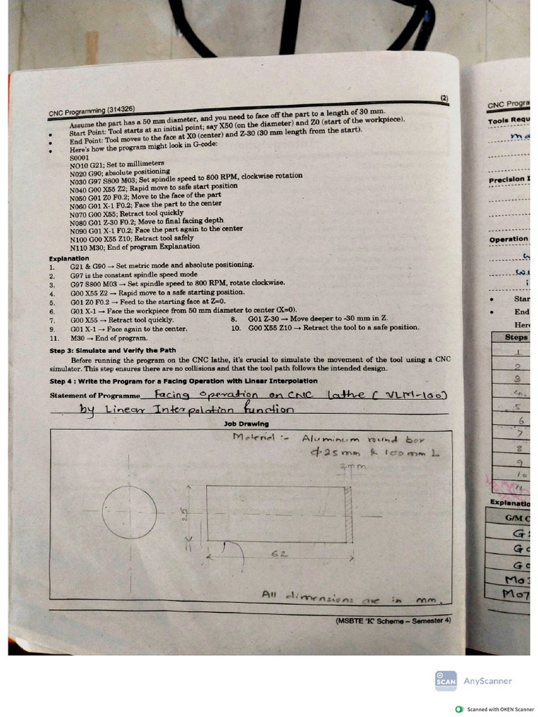 CNC Manual 1 | PDF