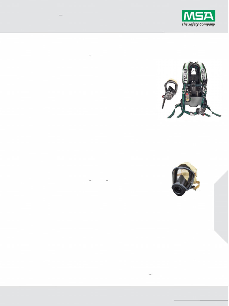 Ficha Tecnica EPRA Completo MSA Modelo G1 NFPA Edicion 2018 | PDF