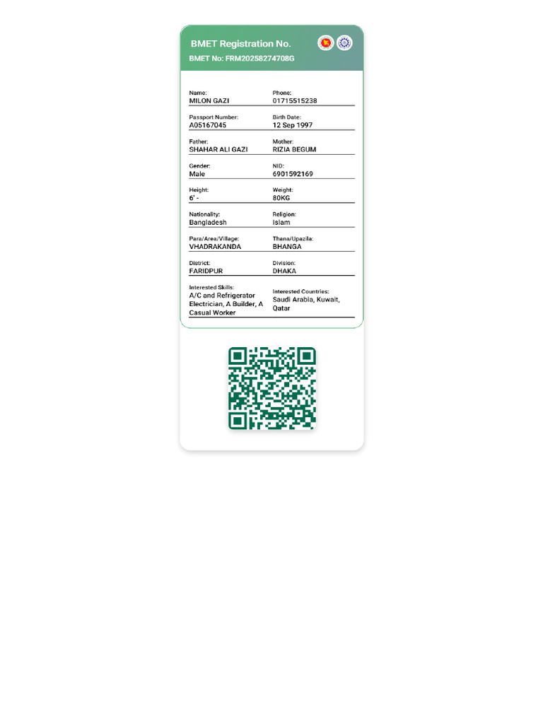 Certificate & Cards | PDF