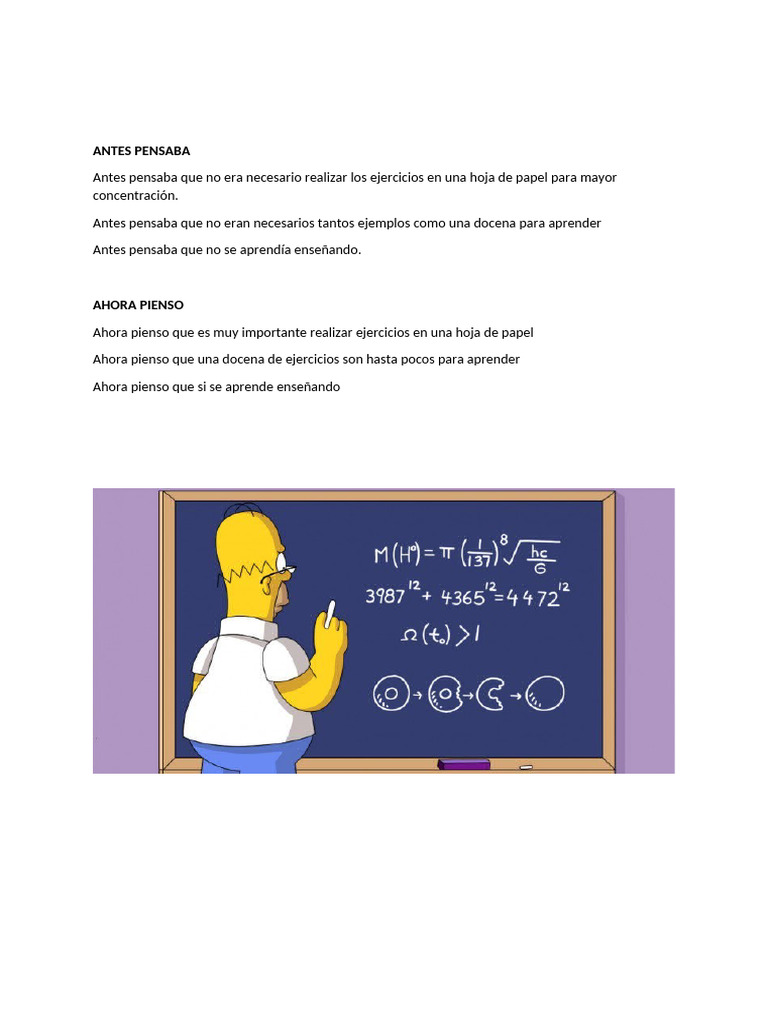 Rutina Matematicas | PDF