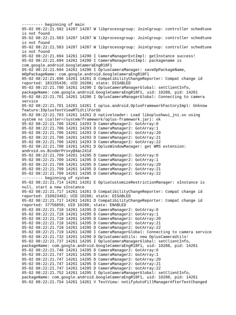 Log Cat 1746163341531 | PDF | Computing Platforms | Computing