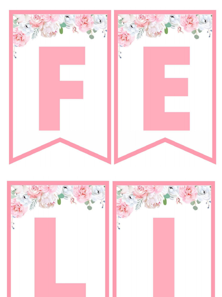 Banderin Dia de La Mamá | PDF