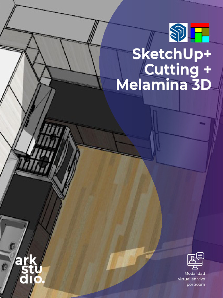 Brochure Curso Sketchup | PDF | Cocina | Ingeniería