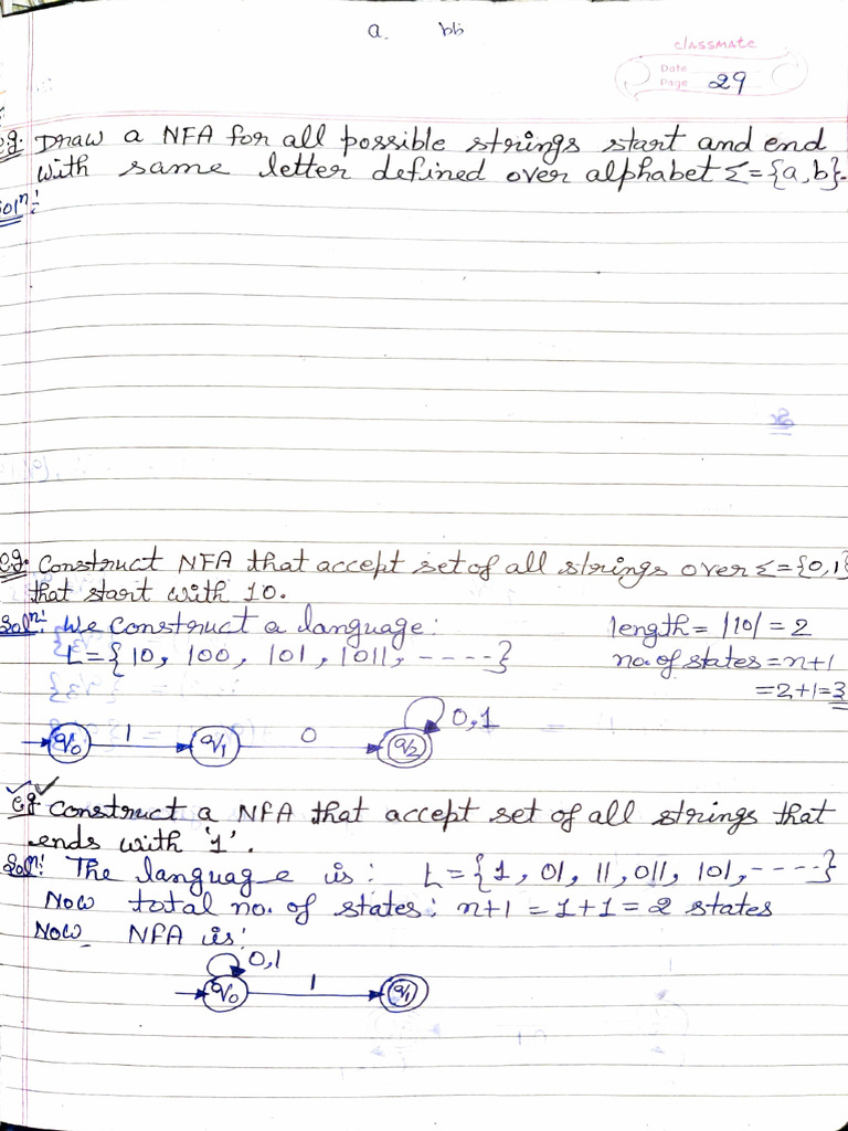 TAFL Unit 1 Part 3 | PDF