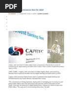 Capitec Transact Fees - 2025 | PDF | Debit Card | Credit Card