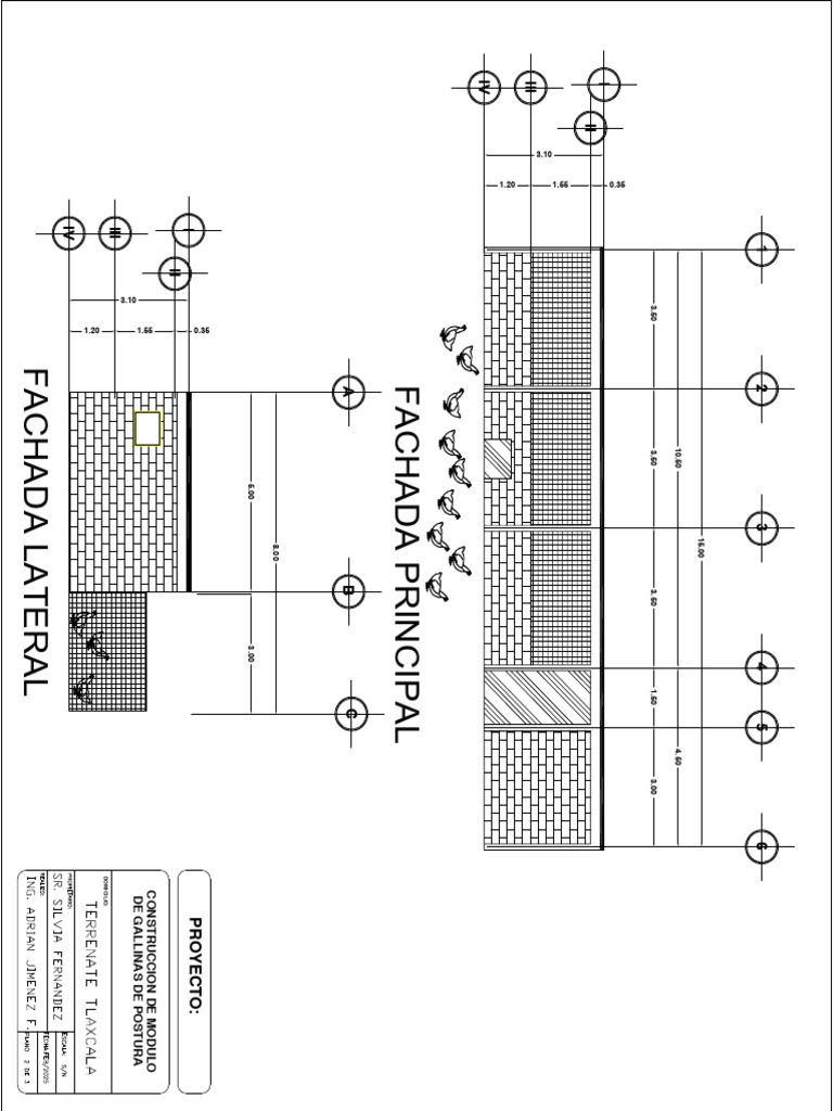 Plano Corral Aves 2 | PDF