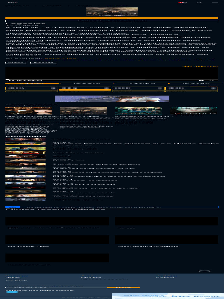 Legacies - Temporadas Completas Assista Online | PDF